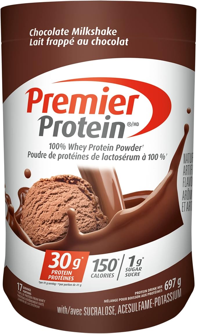 Premier Protein Powder, Chocolate Milkshake, High Protein Powder, 30g ...