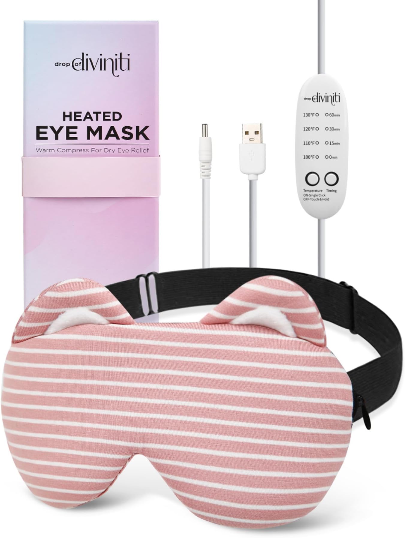 Amazon.com: Heated Eye Mask for Dry Eyes - Stye Eye Treatment Dry Eye ...