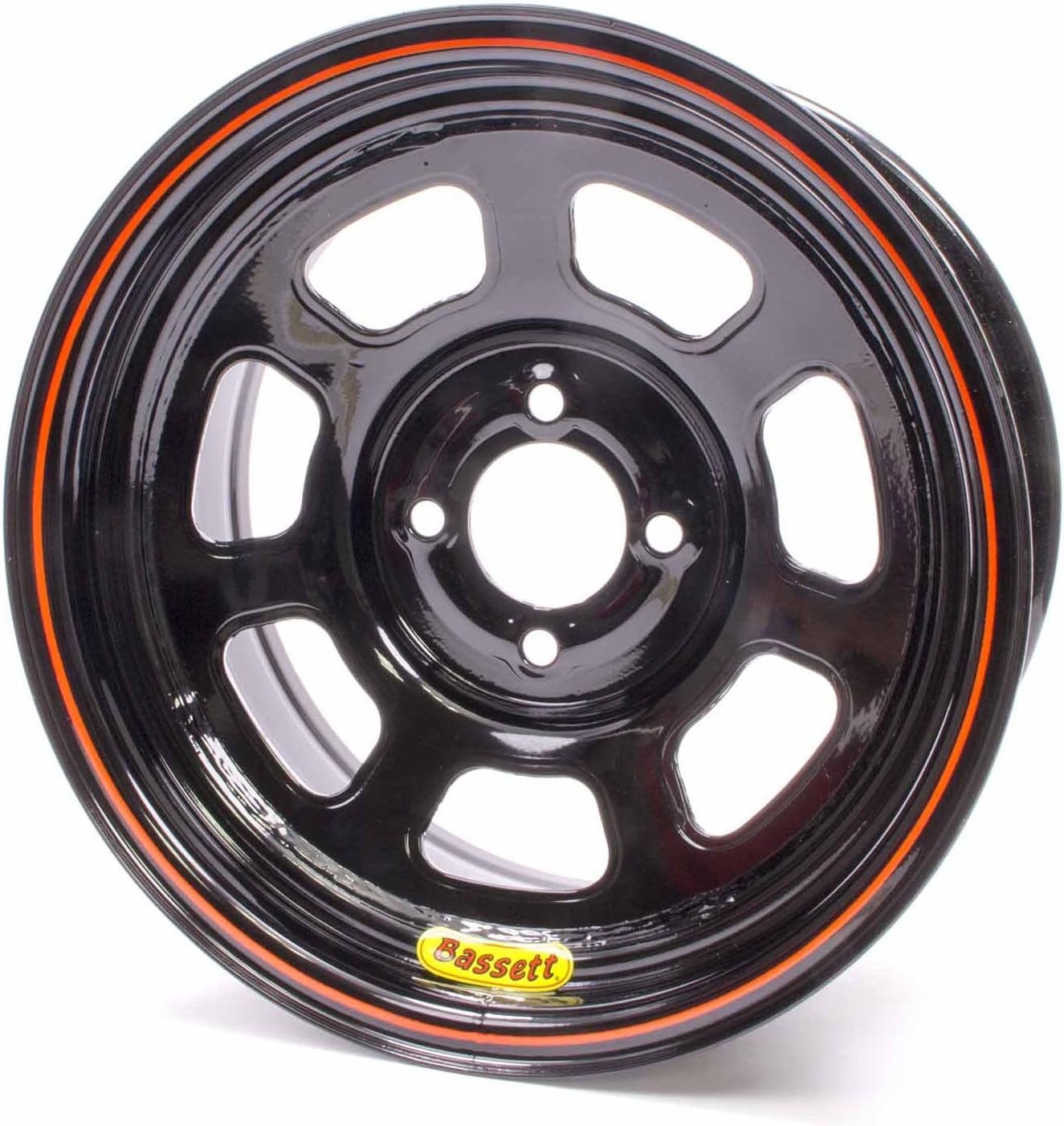 Amazon.com: Bassett D-Hole Lightweight 14x7 in 4x100 mm Black Wheel Rim ...