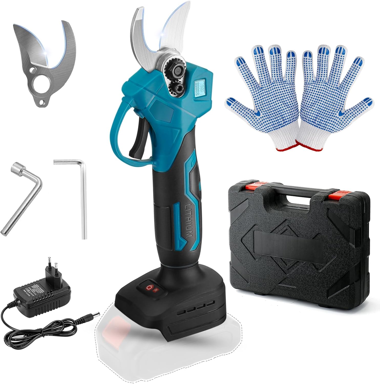 Electric Secateurs for Makita, without Battery, 15-30 mm Cutting ...