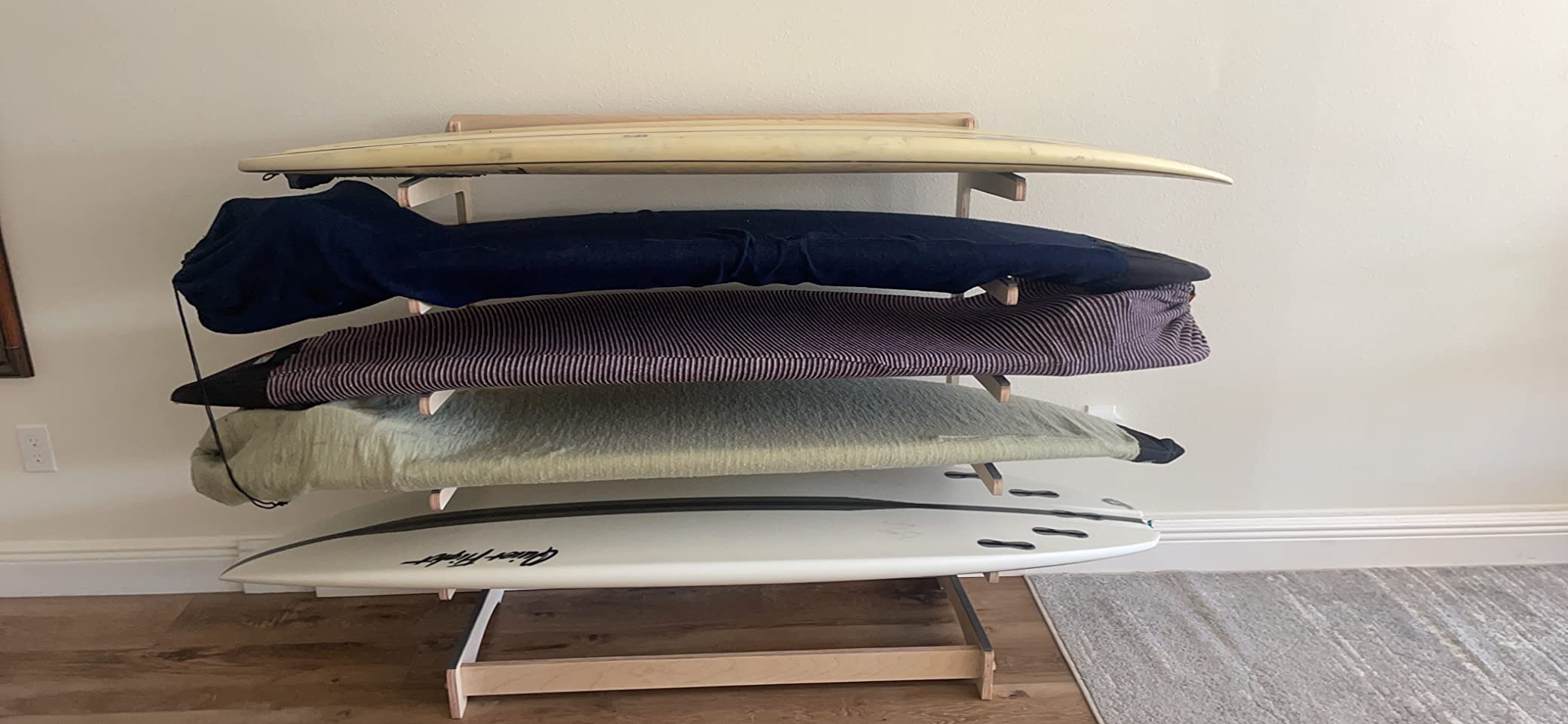 $30/mo - Finance 6-Level Freestanding Surf Rack | Storage for ...