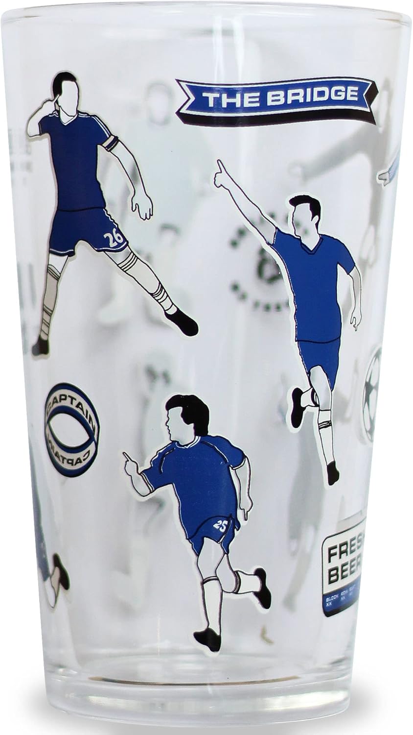 Boot & Ball Chelsea Pint Glass : Amazon.co.uk: Home & Kitchen