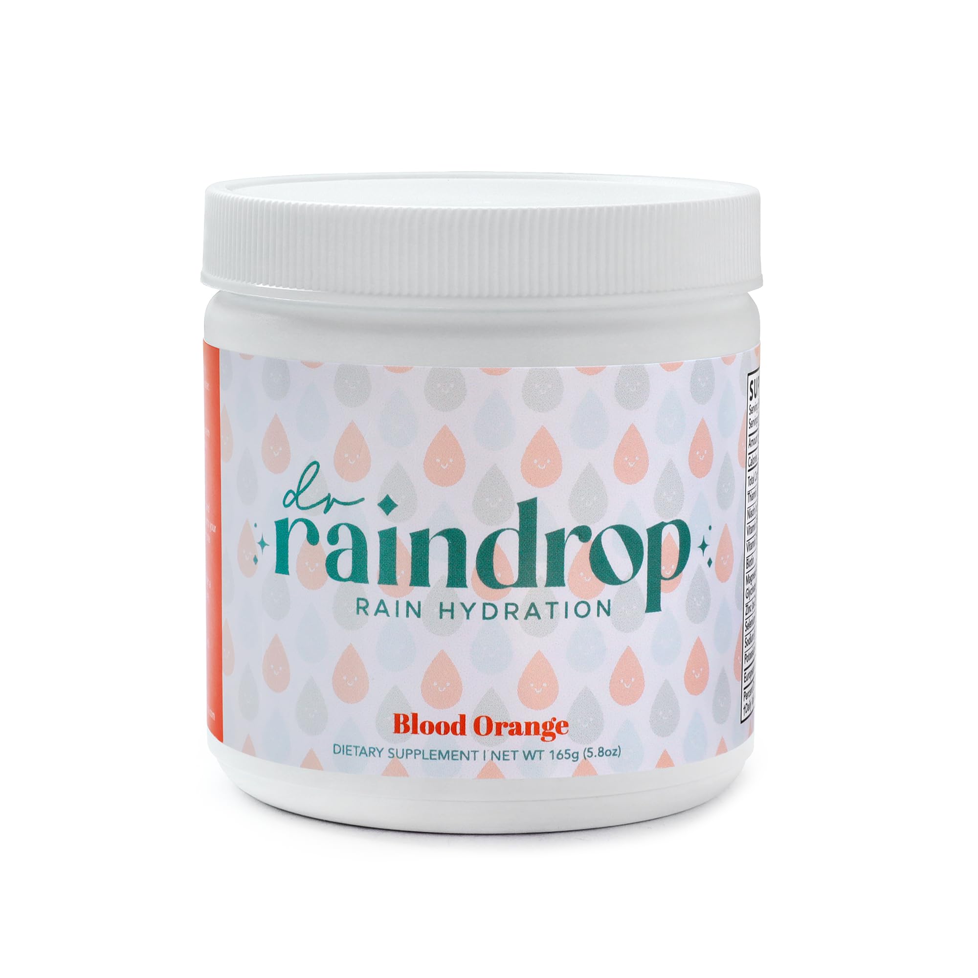 Amazon.com: Dr Raindrop Electrolytes Powder, Blood Orange Flavor- No ...