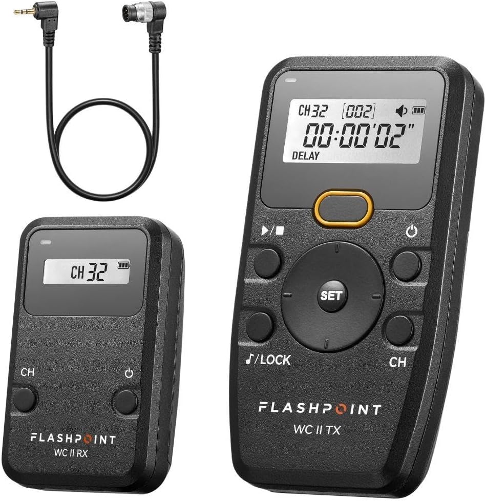 Amazon.com: Flashpoint Wave Commander II Wireless Remote Shutter ...