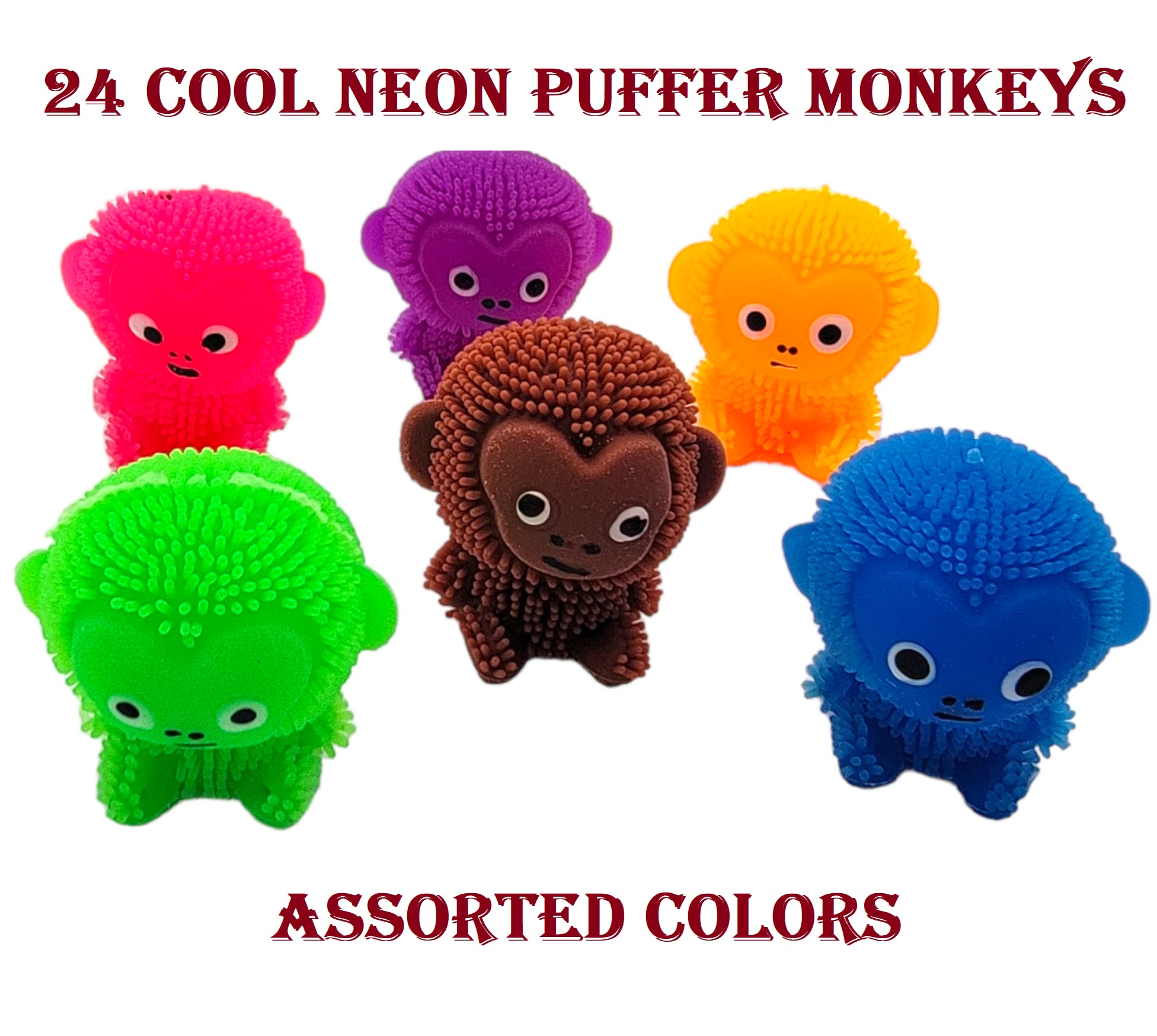 Monkey Funny Balls Funny Monkey Stress Relief Toy Eco Friendly & Fun