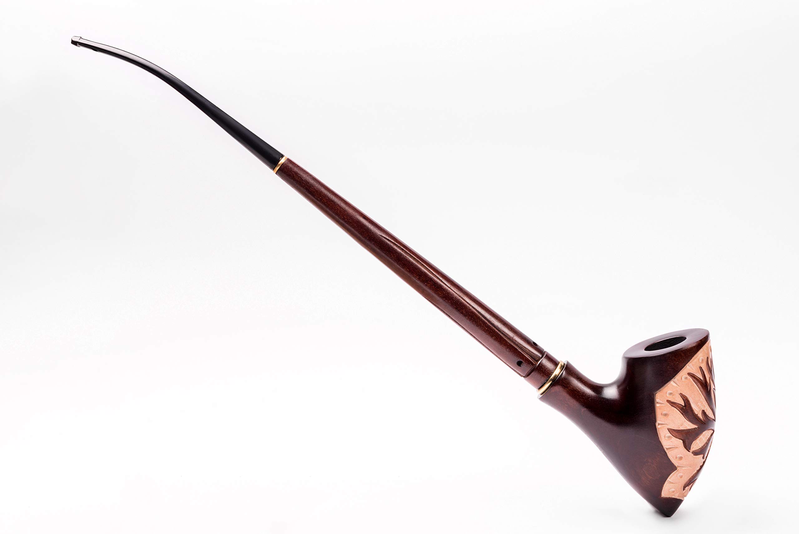 Buy Dr Watson - 13.4" Extra Long Churchwarden Wooden Tobacco Smoking ...