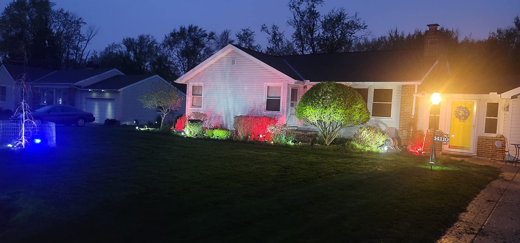 $9/mo - Finance NYMPHY Solar Lights Outdoor Waterproof, Solar Spot ...