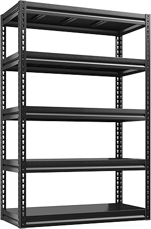 Amazon.com: REIBII 72" Garage Shelving , Garage Storage Shelves 2050LBS ...
