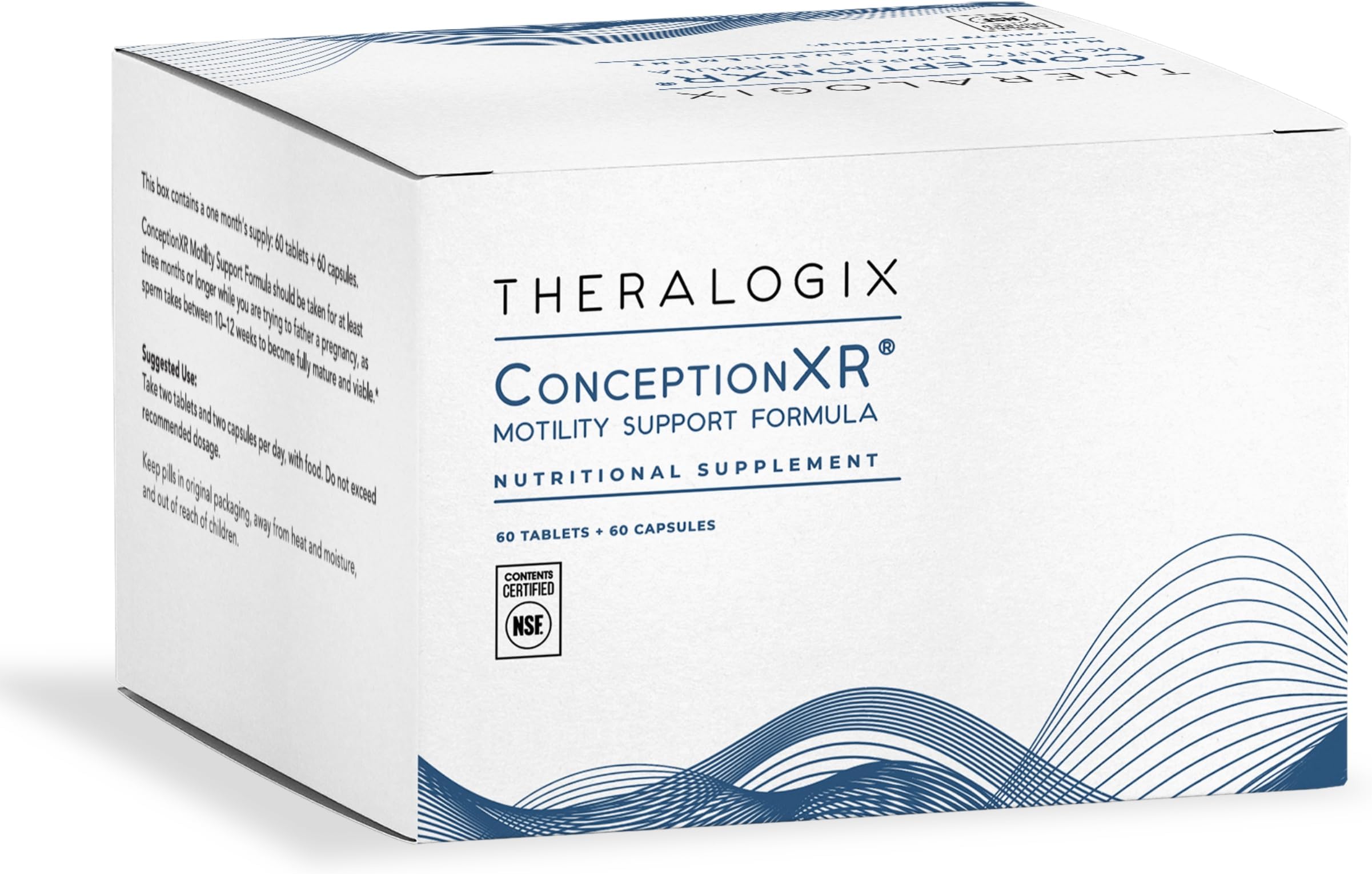 Amazon.com: Theralogix ConceptionXR Motility Support Formula - Men's ...