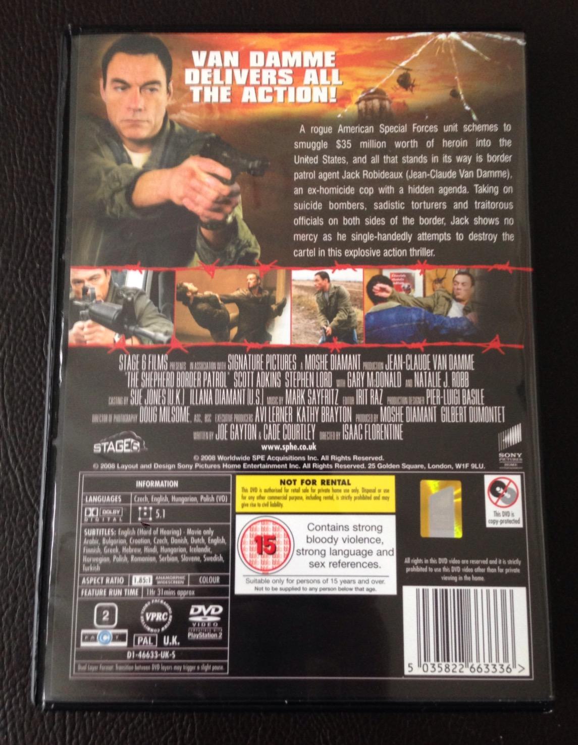 The shepherd - Pattuglia di confine: Amazon.co.uk: Van Damme Jean ...