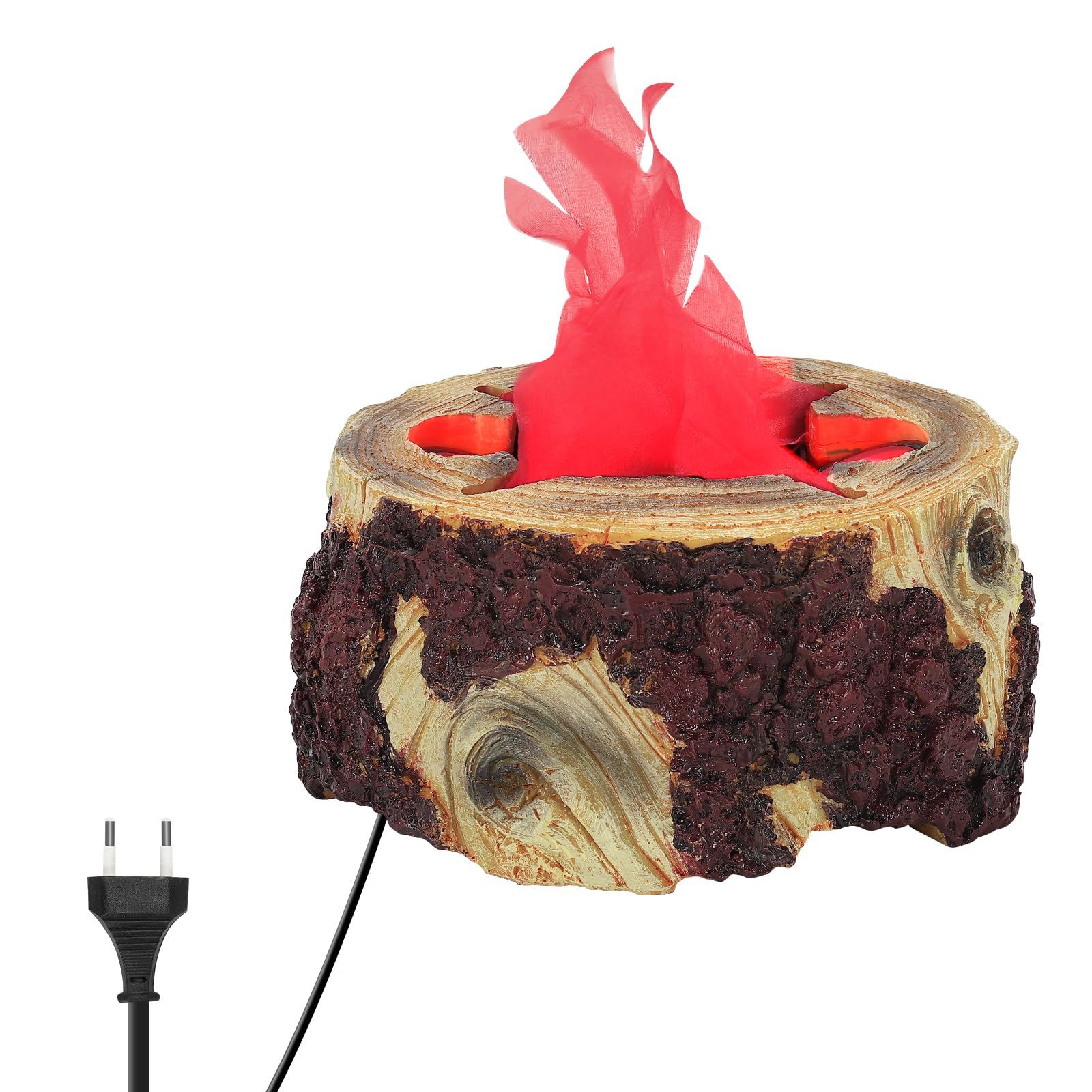 Amazon.com: HEOMU 3D Led Fake Flames, Electronic Artificial Fire Flames ...