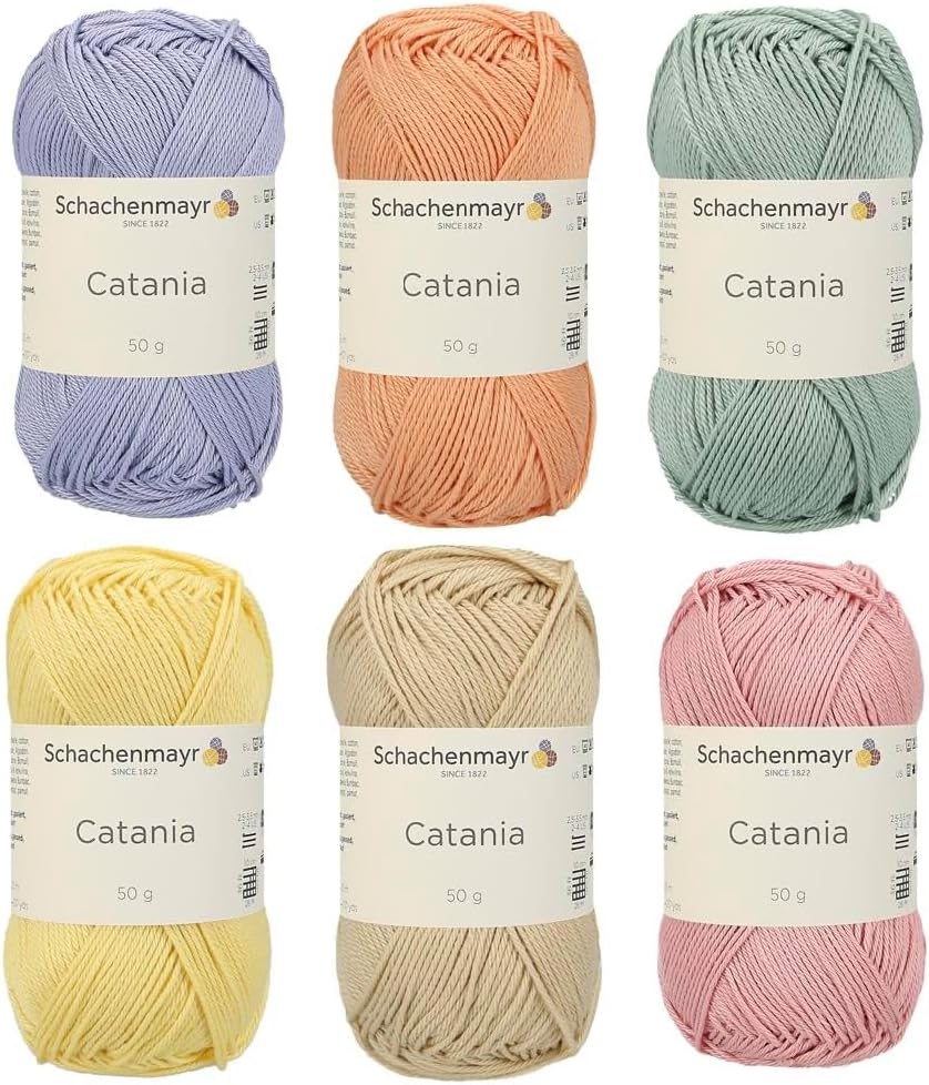 Amazon.com: Scheepjes Yarn Catona 50 Gram (172 - Light Silver)