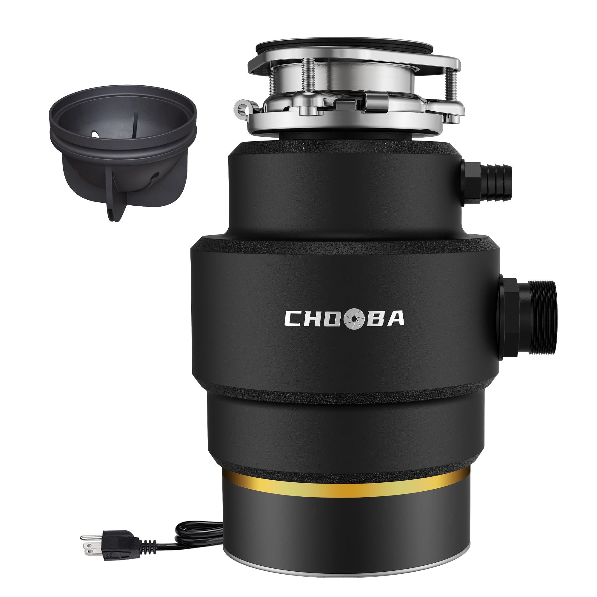 CHOOBA Garbage Disposal 3/4 HP, Food Waste Disposal Continuous Feed ...