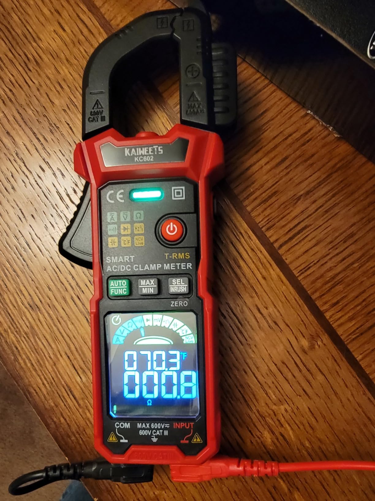 $10/mo - Finance KAIWEETS Smart Digital Clamp Meter with D-Shaped Jaws ...