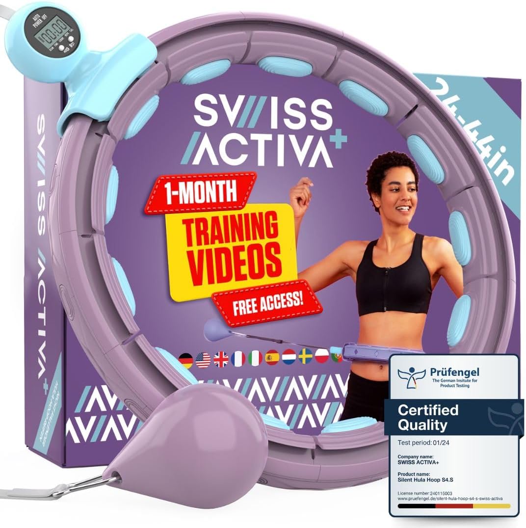 Erstaunlich Swiss Activa Smart Hula Hoop Reifen Bilder