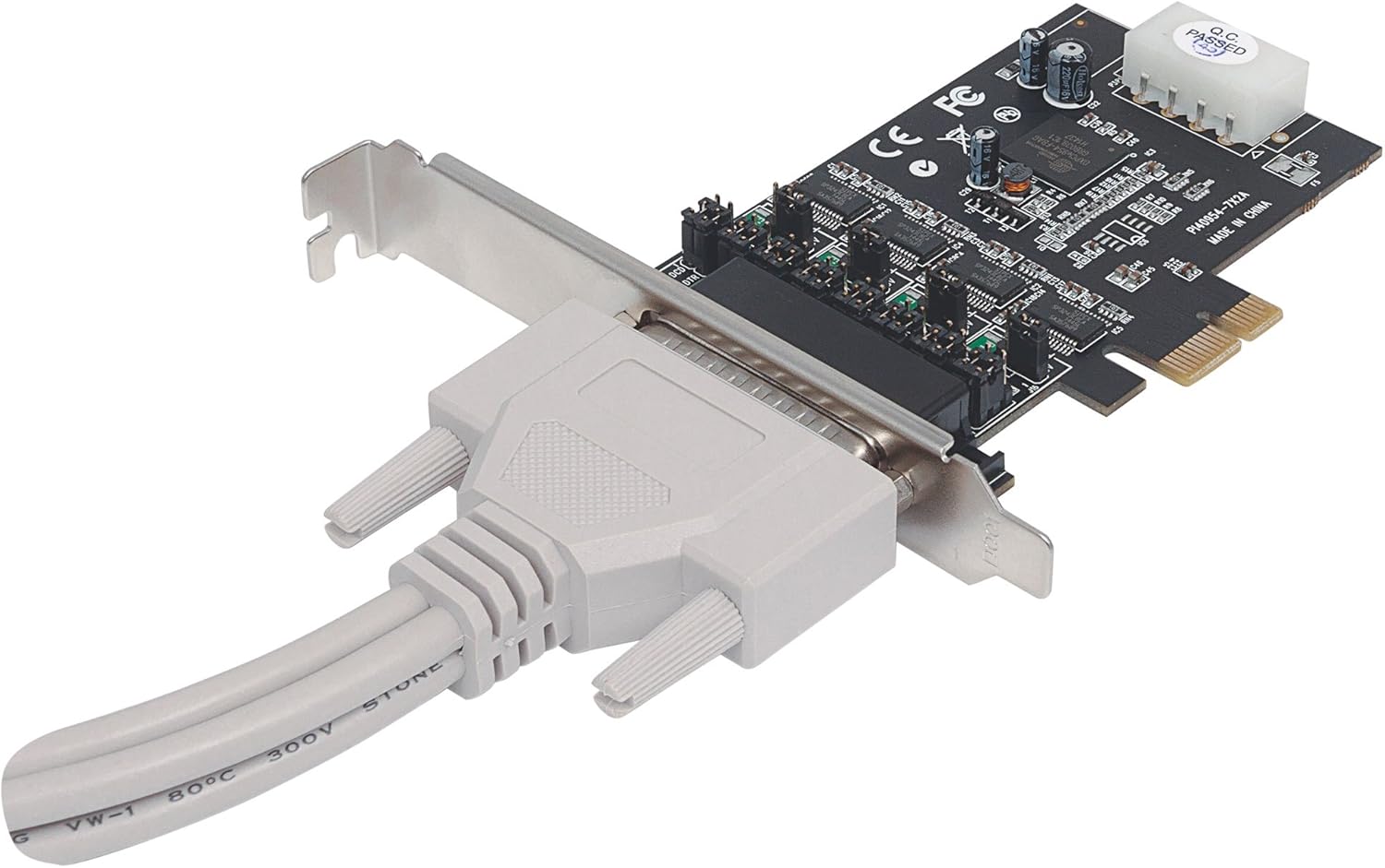 Manhattan PCI Serial Port Card 4 Serial Port D89 Connector : Amazon.sg ...