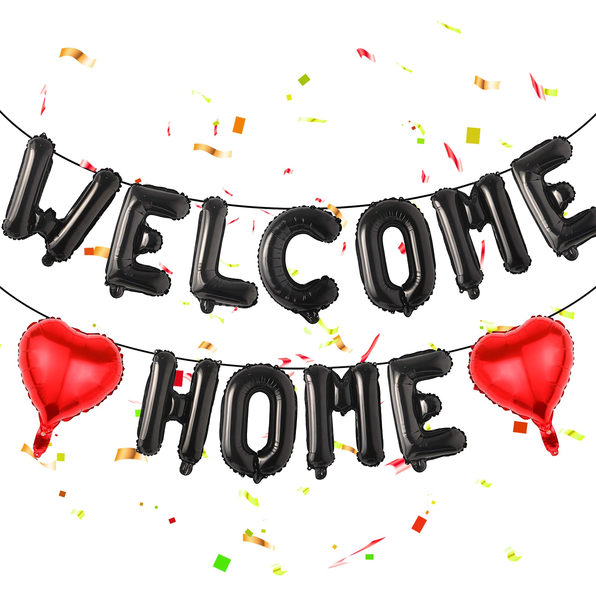 Amazon.com: Welcome Home Banner - Welcome Home Decorations Include ...