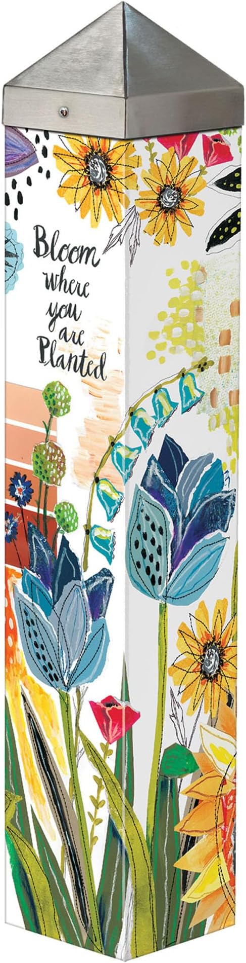 Amazon.com: Studio M Art Pole, PVC Weather Resistant Pole with Vinyl ...
