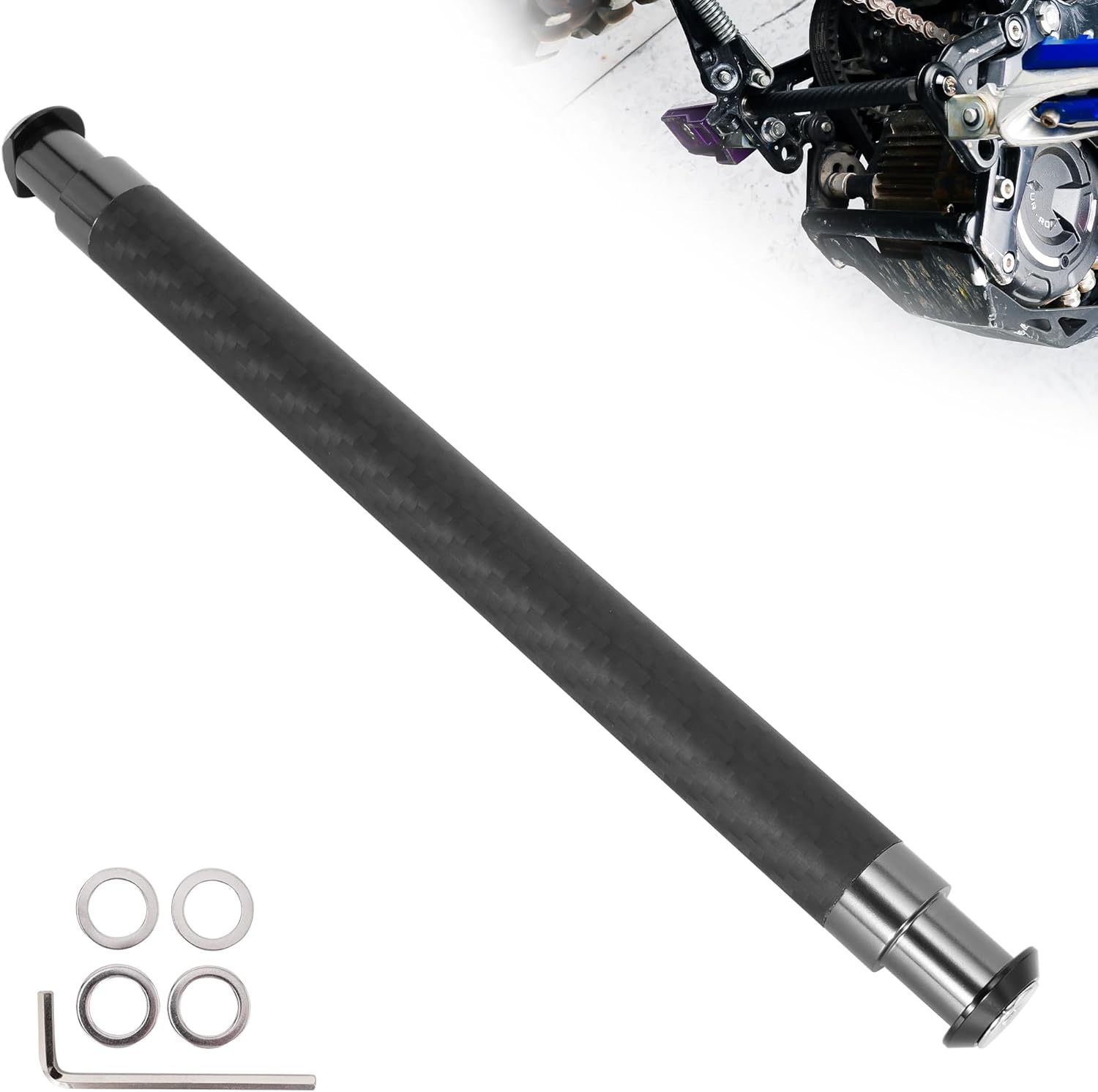 Amazon.com: Peg Brace for Surron Carbon Fiber,ZANGOMB Foot Peg Support ...