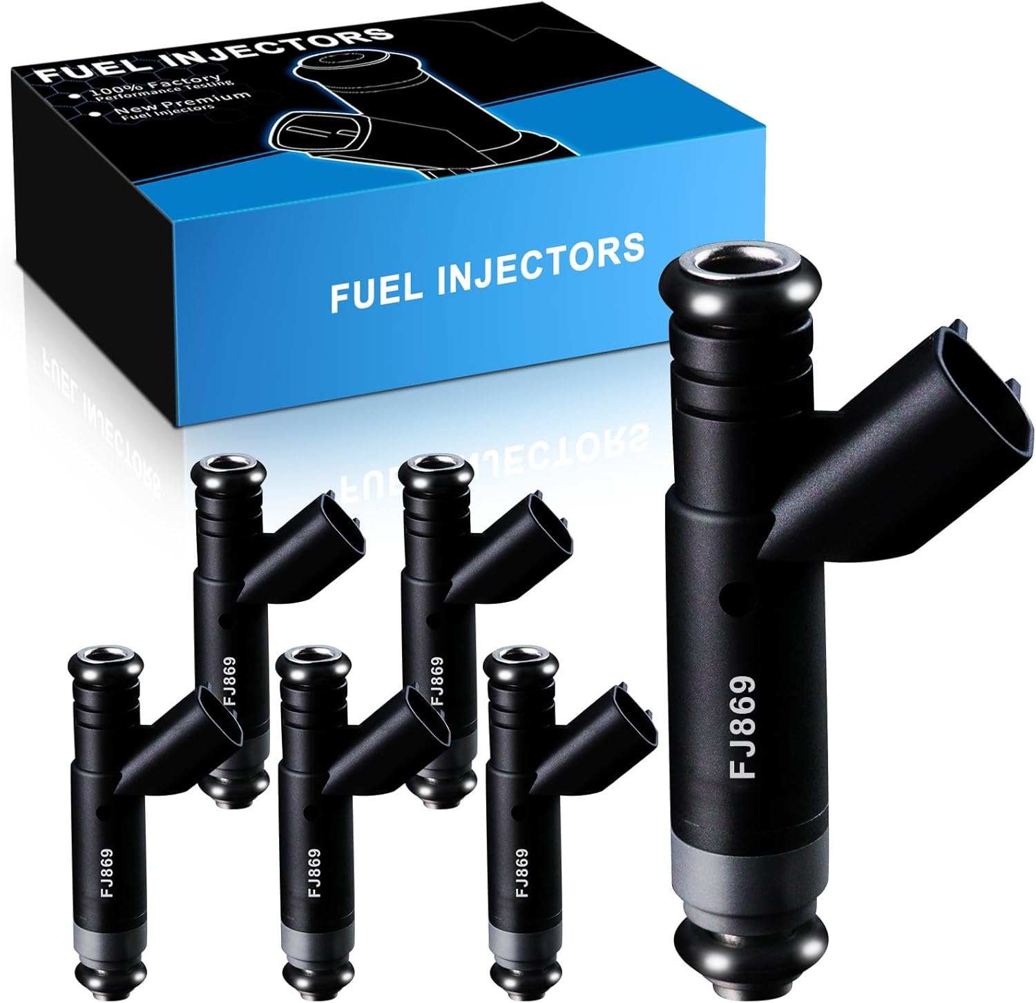 Amazon.com: YZHIDIANF FJ869 4.2L Fuel Injectors Fits For:-Ford F150 ...