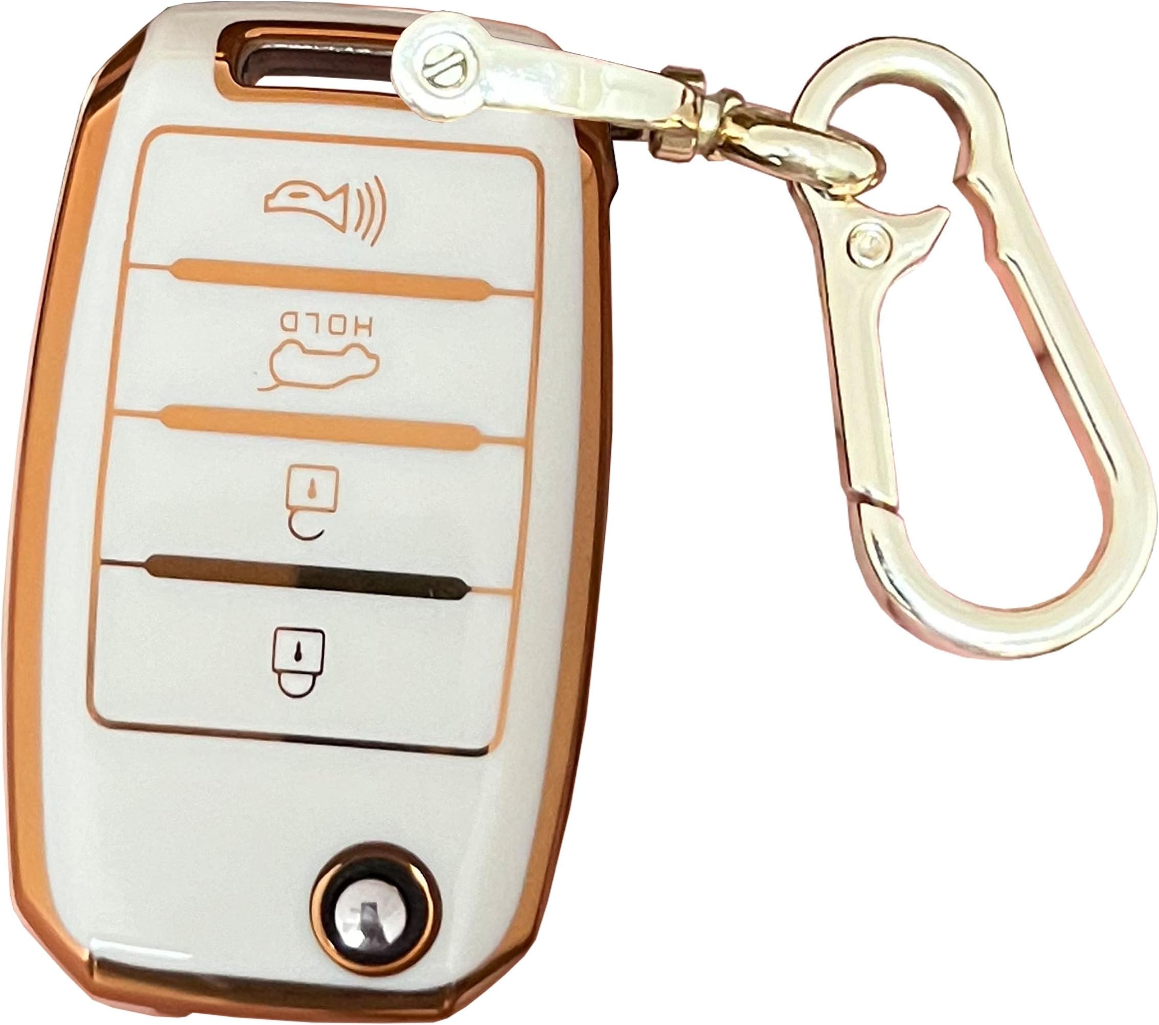 Amazon.com: BINOWEN QIXIUBIA for Kia Key Fob Case Cover, Key Fob Shell ...