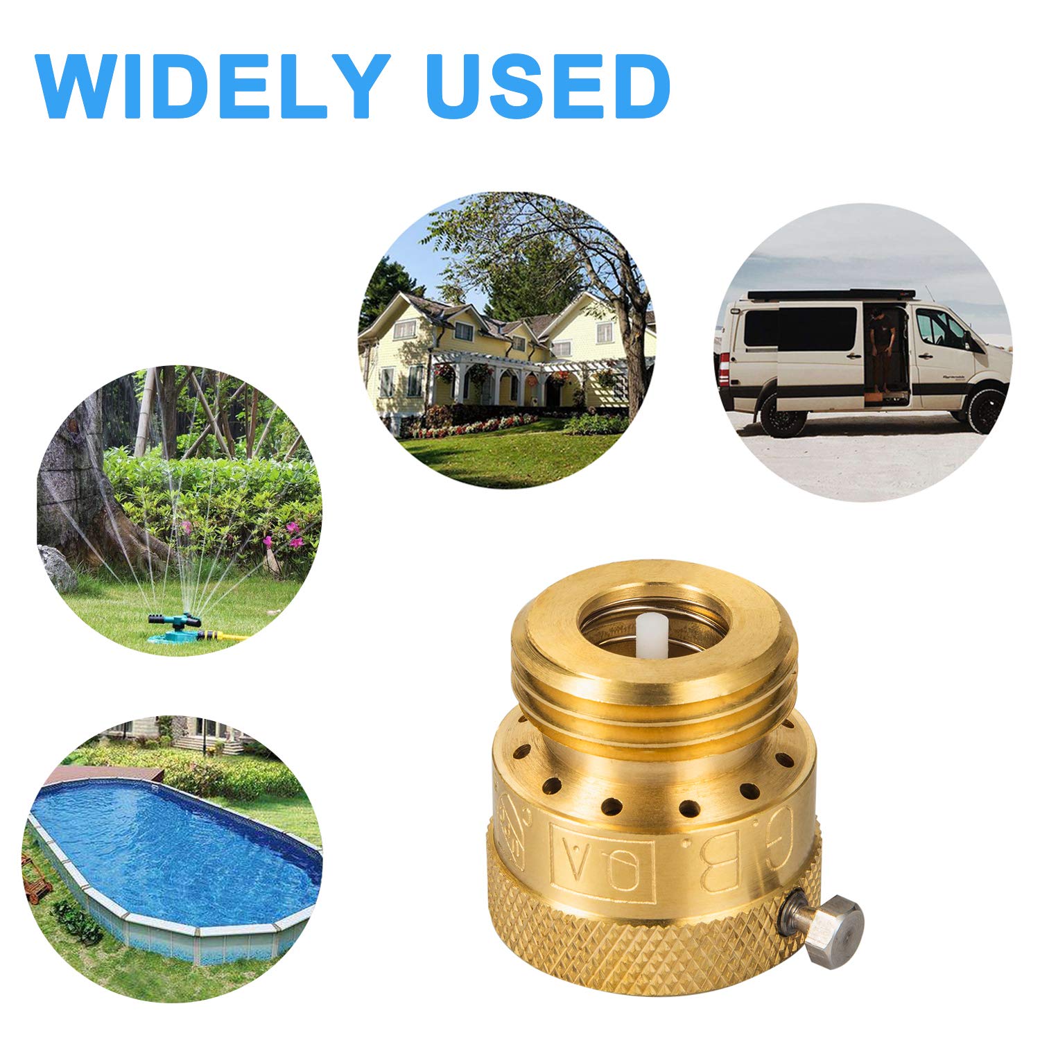 Snapklik.com : Vacuum Breaker Hose Bib Backflow Preventer, 3/4 Inch ...