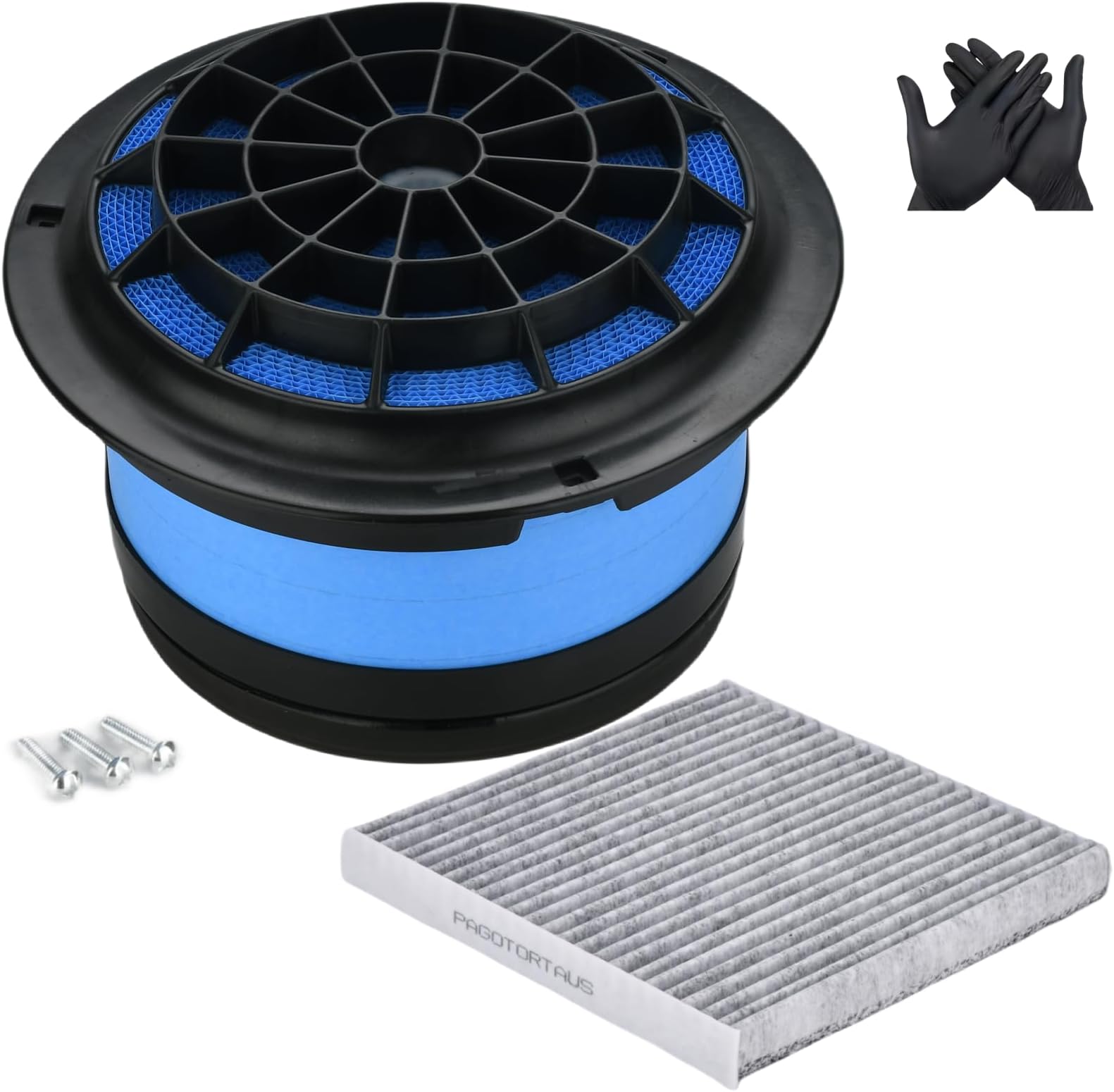 Amazon.com: PAGOTORTAUS AF26427 P607955 Cabin Engine Air Filter Kit ...