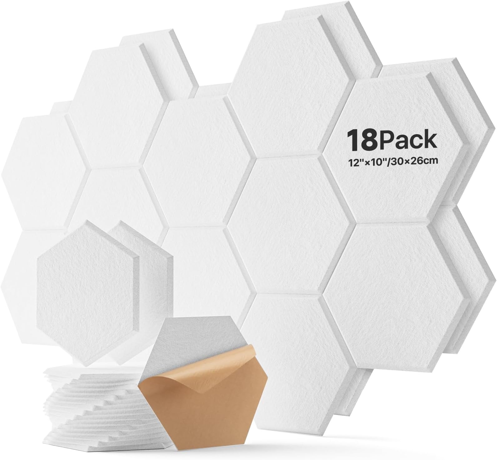 Amazon.com: Soundproof Wall Panels Self Adhesive, Soundsbay Sound Proof ...