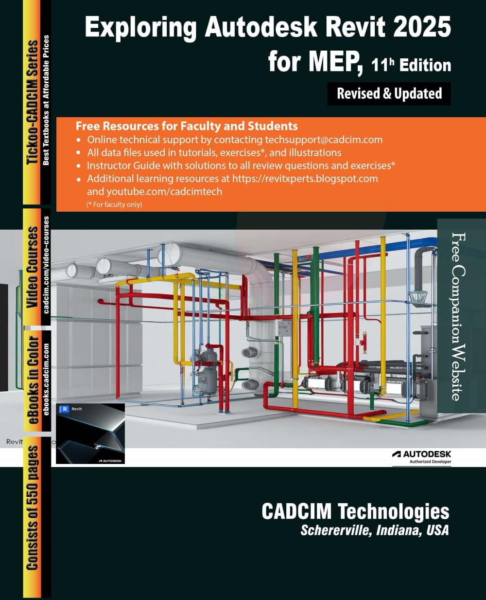 Exploring Autodesk Revit 2025 for MEP, 11th Edition: CADCIM ...