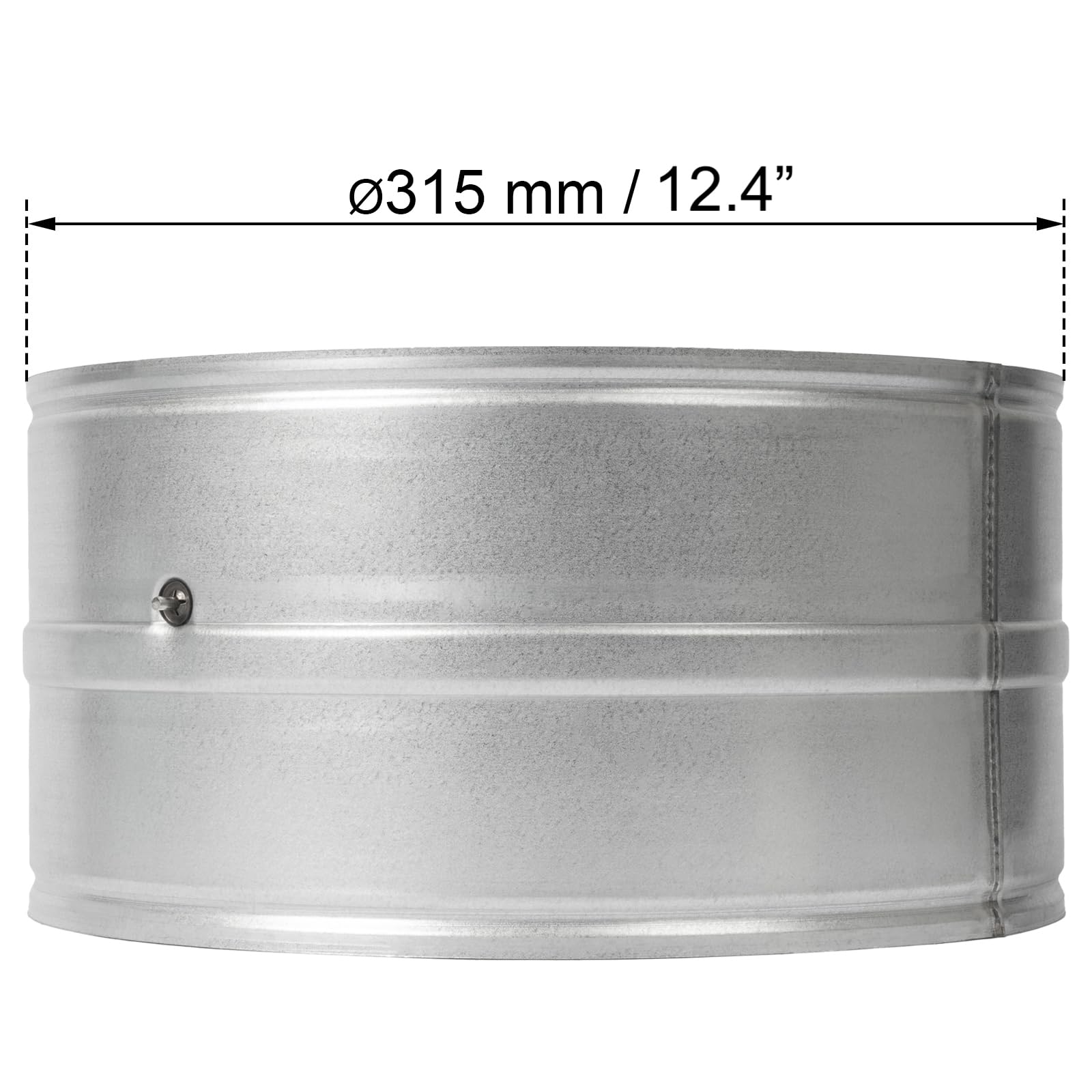 Snapklik.com : HVAC OV Efficient 12 Inch Backflow Damper - Vent ...