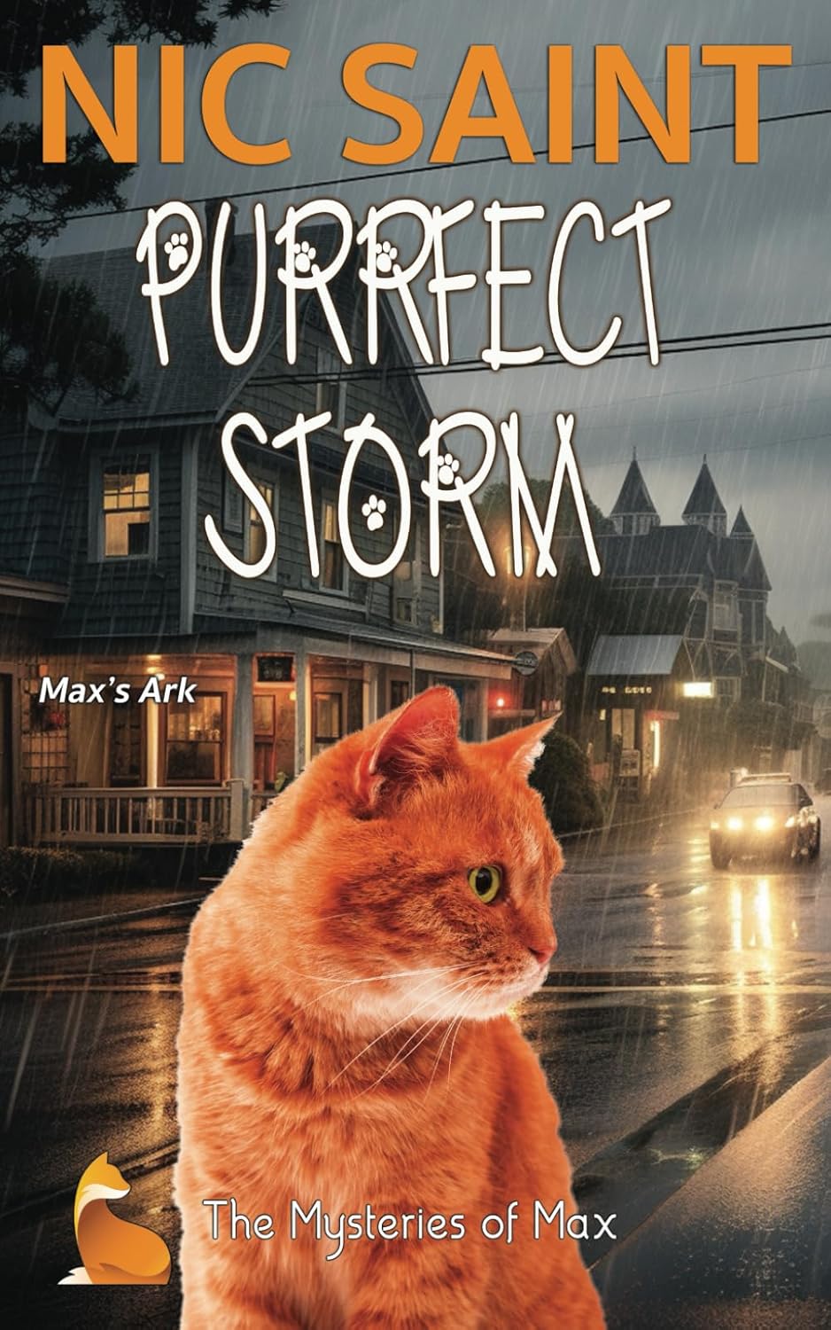 Amazon.com: Purrfect Storm (The Mysteries of Max): 9798879001969: Saint ...