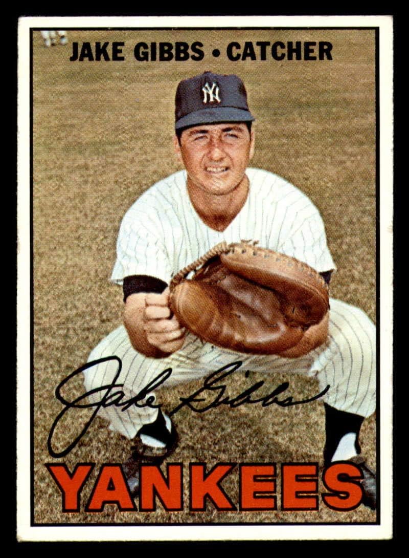 Amazon.com: Baseball MLB 1967 Topps #375 Jake Gibbs Yankees : Sports ...