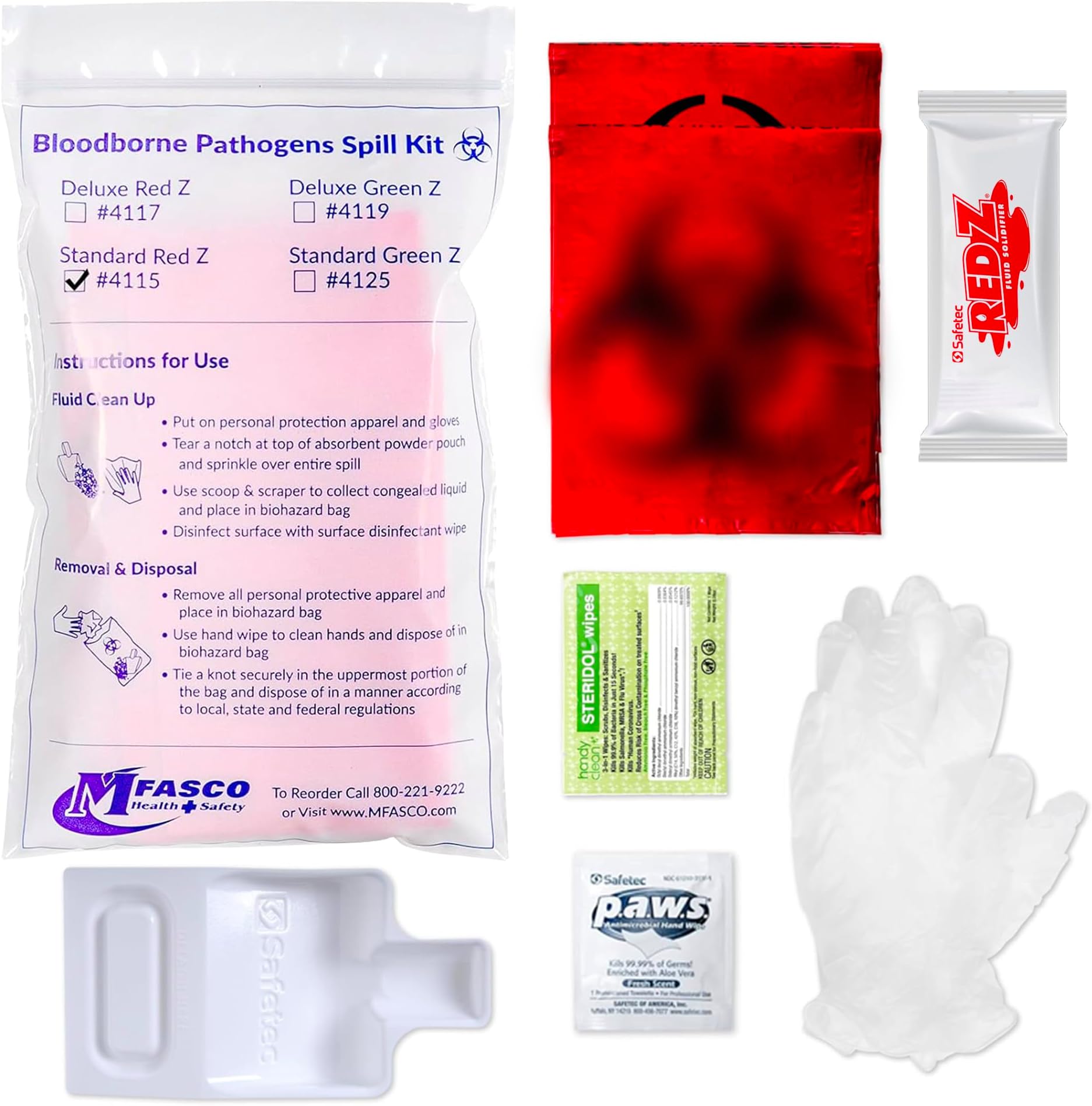 Amazon.com: Magnicare First Response Spill Kit - Be OSHA Compliant ...