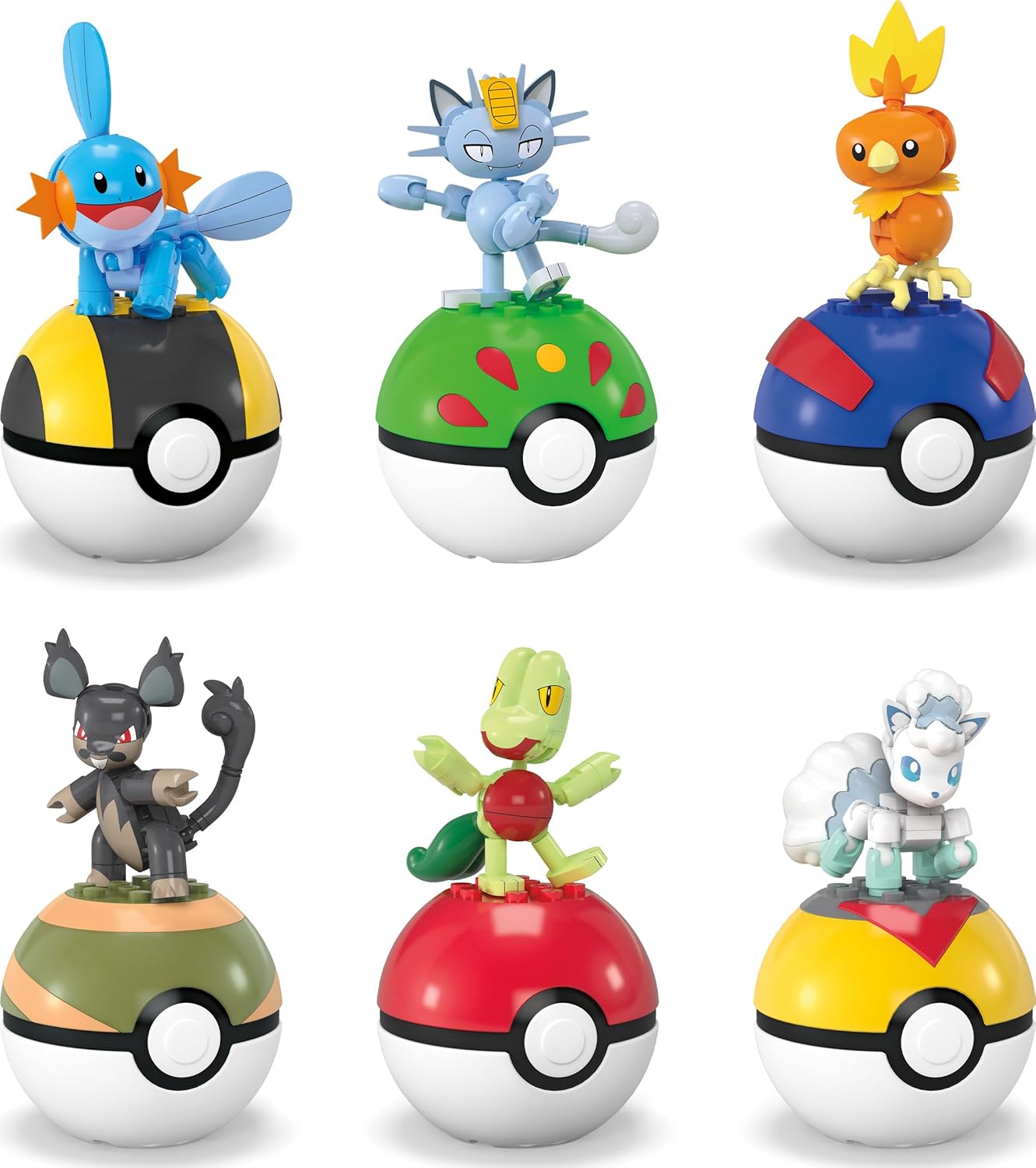 Amazon.com: MEGA Pokémon Action Figure Building Toys, Buildable and ...