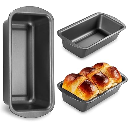 Amazon.com: Good Cook 7428419185195 8 Inch x 4 Inch Loaf Pan (8 x 4 ...