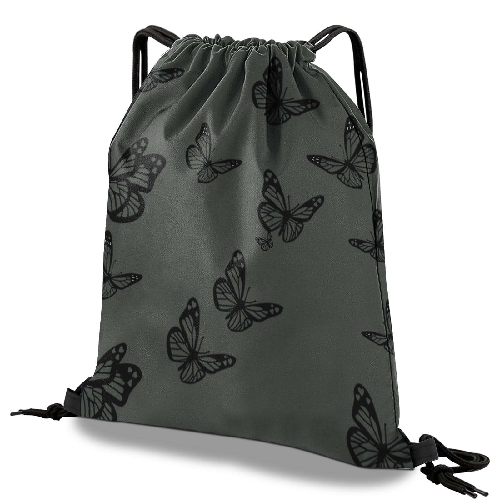 Amazon.com | Deokke Drawstring Backpack Draw String Bag Waterproof for Sports Gym Beach Travel ...