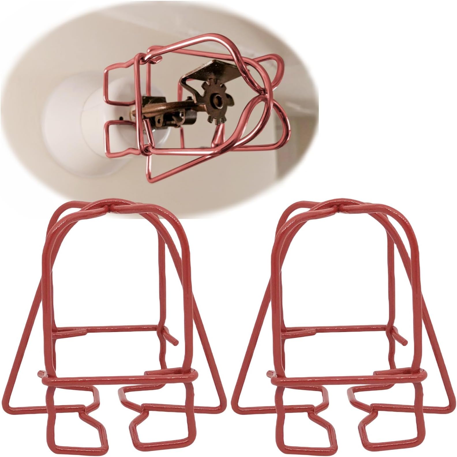 Amazon.com : Happy Tree (4 Pack) White Fire Sprinkler Head Guard for ...