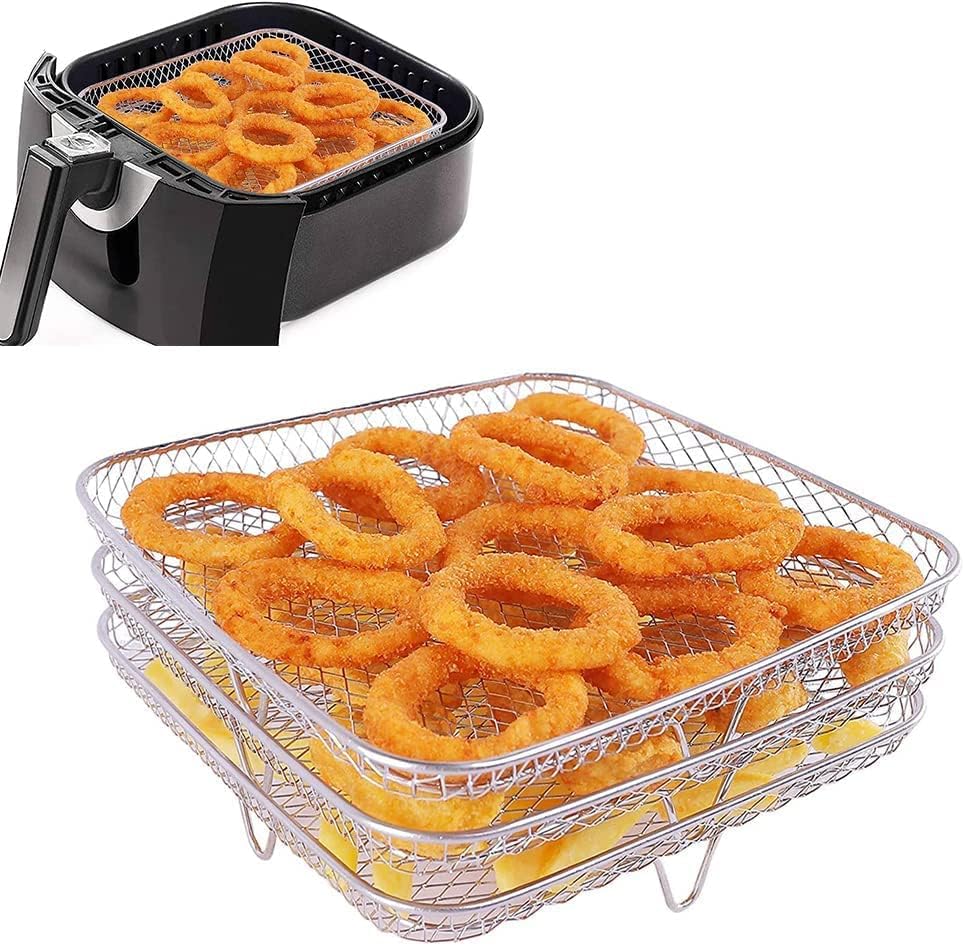 Usper 8 inch Air Fryer Rack for COSORI, Instant Vortex, Tower Vortex ...