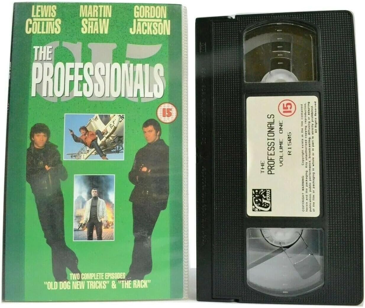 The Professionals - Old Dog New Tricks / The Rack [VHS] : Lewis Collins ...
