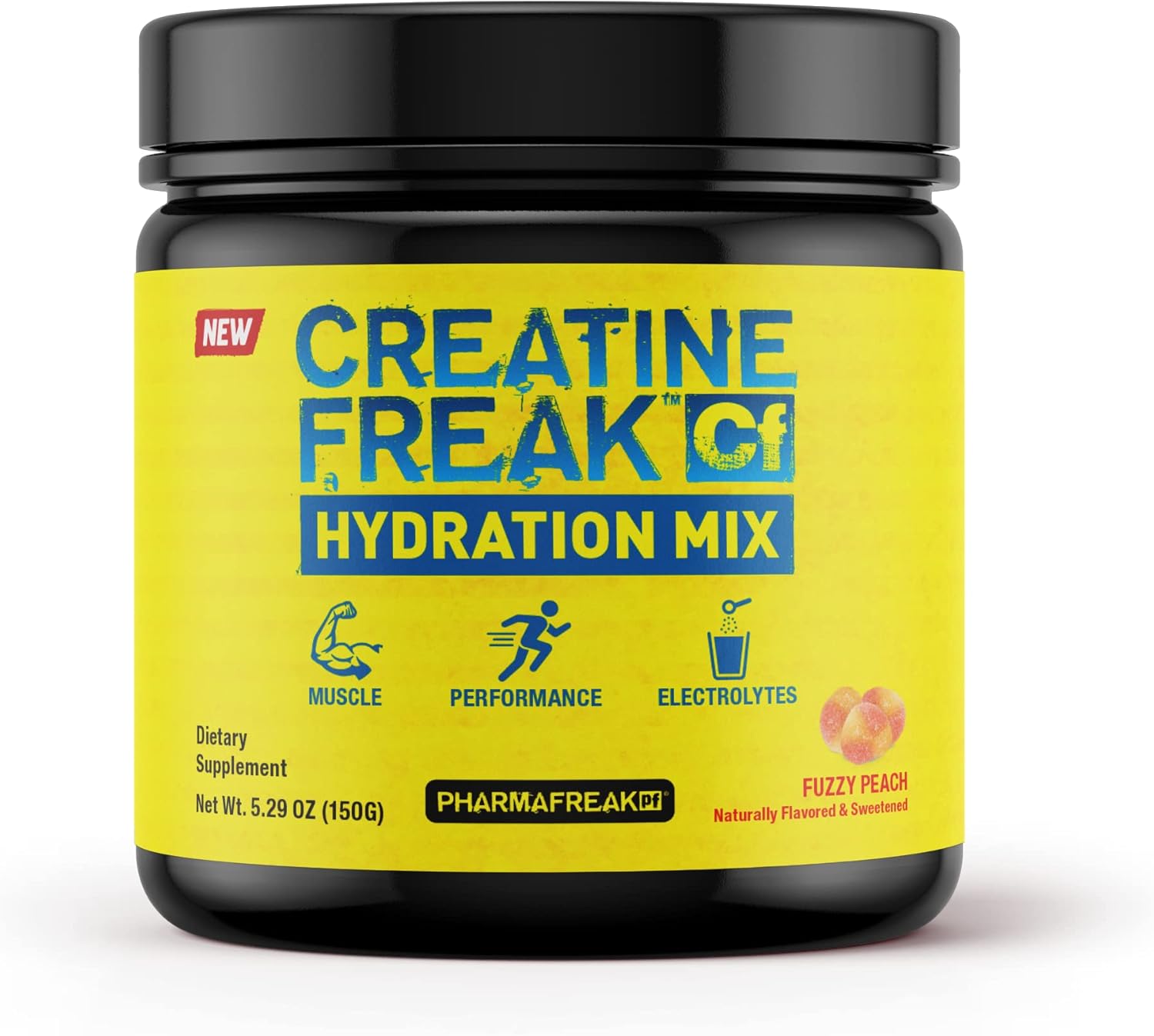 Amazon.com : PharmaFreak CREATINE Freak Hydration Mix - 150G - Fuzzy ...