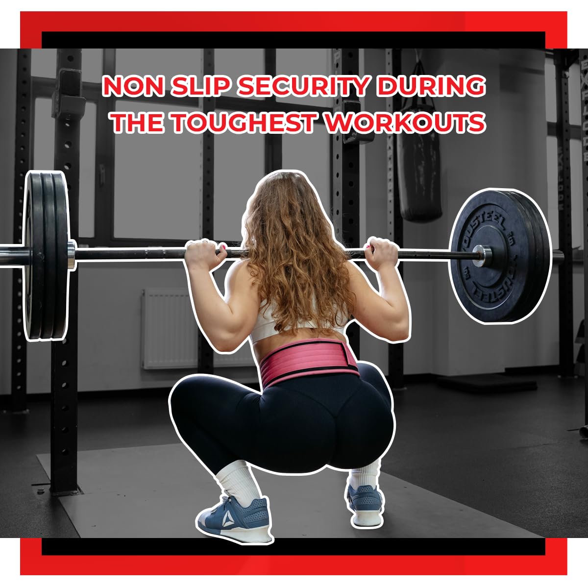 Snapklik.com : WARM BODY COLD MIND 4" Self Locking Weight Lifting Belt ...