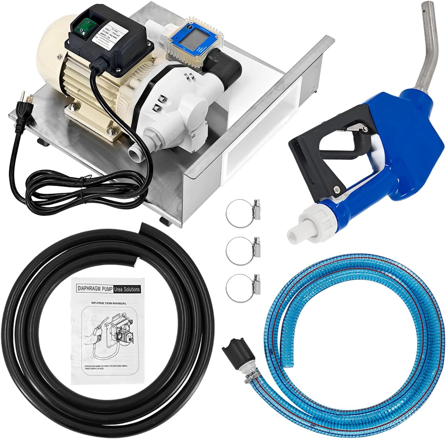 Amazon.com: Buxatina Upgraded Complete DEF Transfer Pump Kit 110V 550W ...