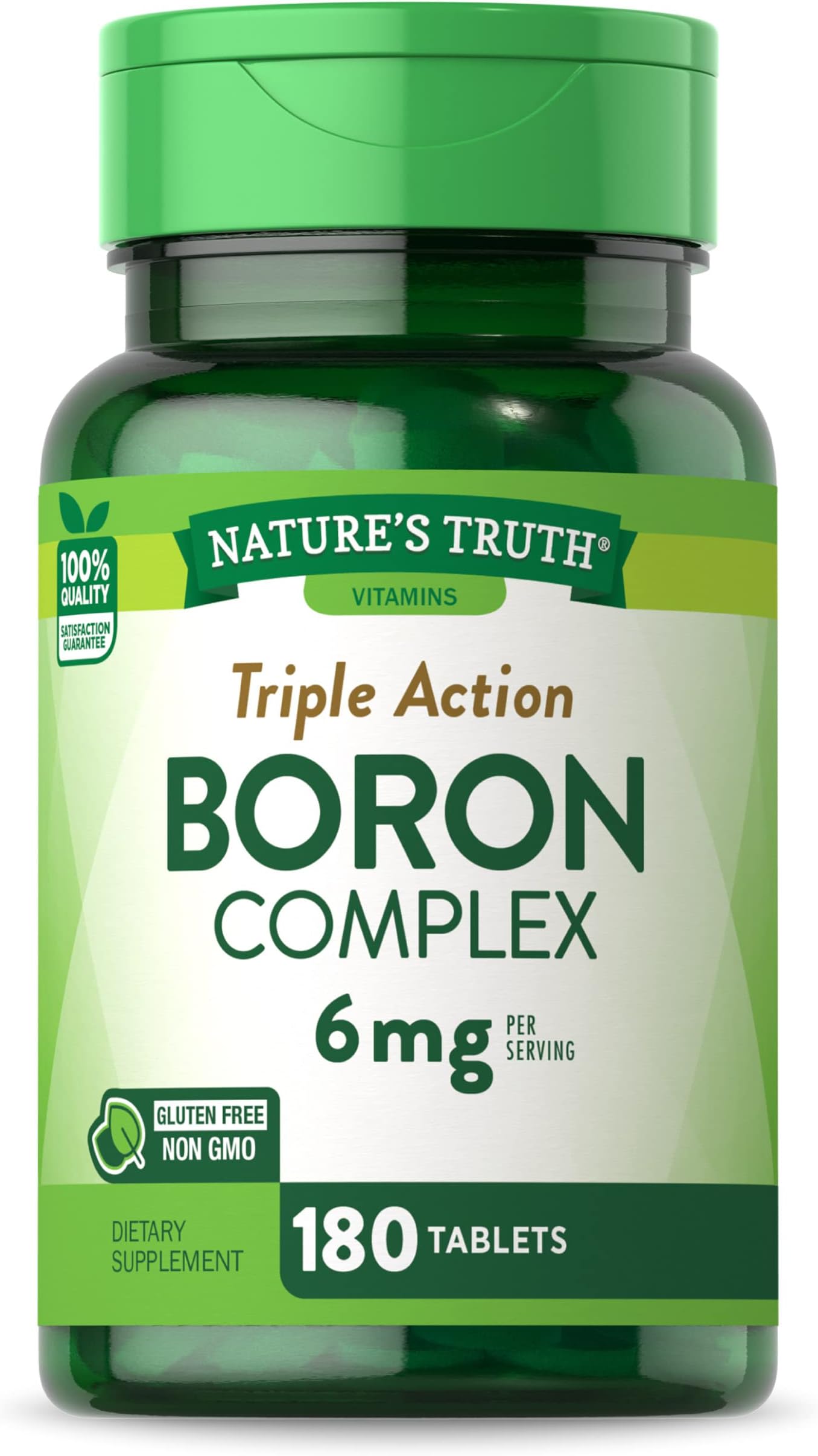 Amazon.com: Nature's Way Boron Complex, Supports Bone Health*, 100 ...