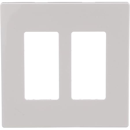 EATON PJS263W Arrow Hart Pjs263 Decorative Screw Less Wall Plate, 3 ...