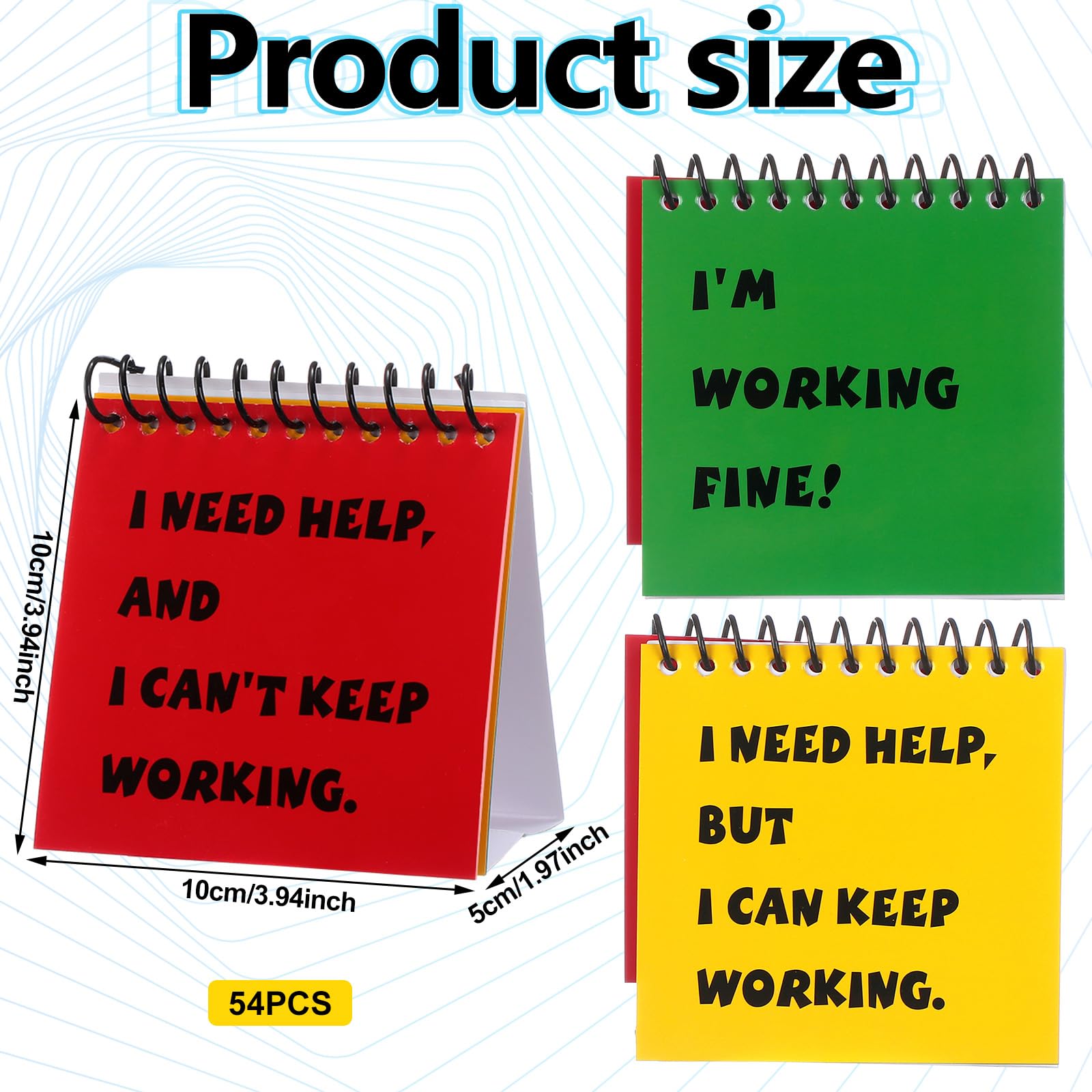 Snapklik.com : 54 Pcs I Need Help Mini Flip Chart For Teacher Need ...