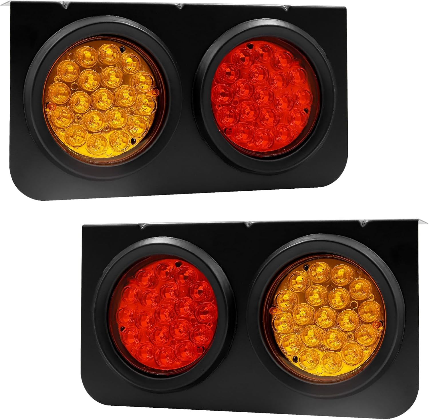 Amazon.com: NWpangu 2PCS LED Trailer Lights, 19-LED 24V Semi-Truck Rear Lights 2-Lights ...