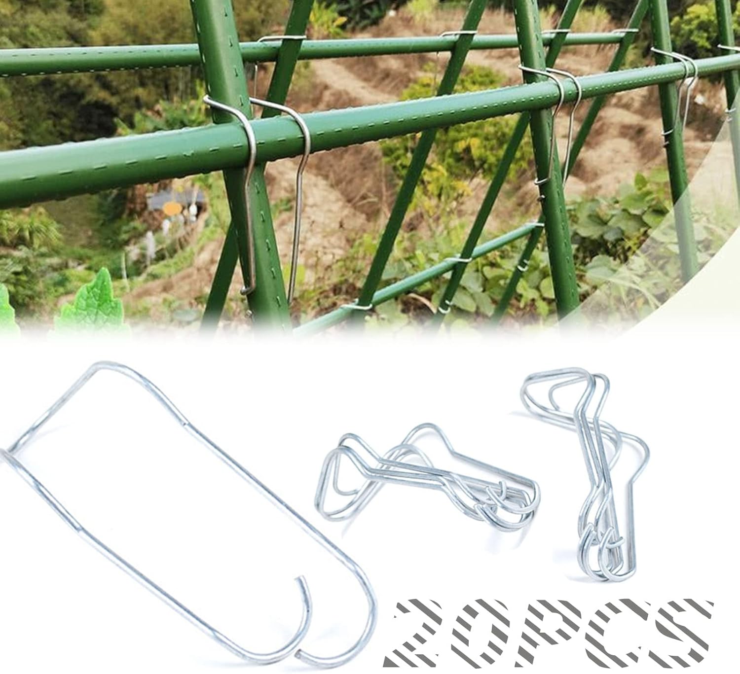 Amazon.com: 20PCS Plant Connecting Buckles, Plant Cages Connector ...