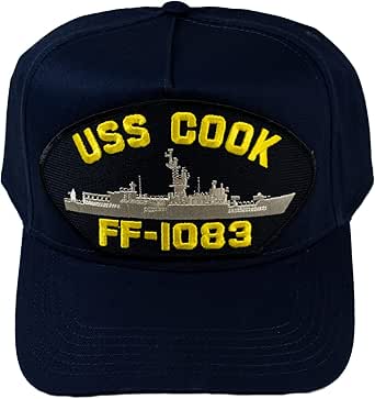 USS Cook FF-1083 Ship HAT - Navy Blue - Veteran Owned Business at ...