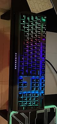 Buy Alienware Low-Profile RGB Gaming Keyboard AW510K: Alienfx Per Key ...