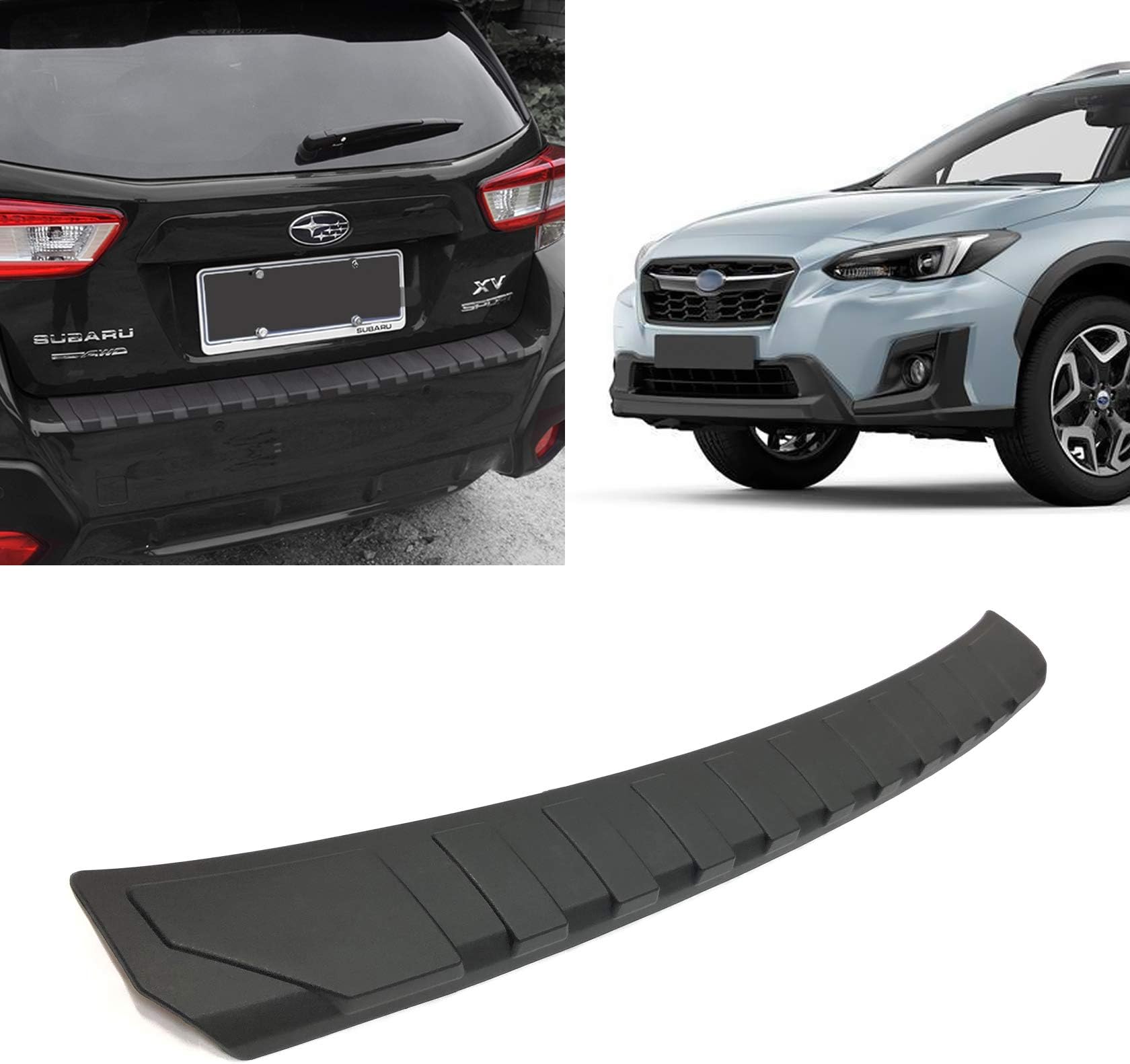 Amazon.com: Rear Bumper Protector Guard Accessory Trim Cover Compatible ...